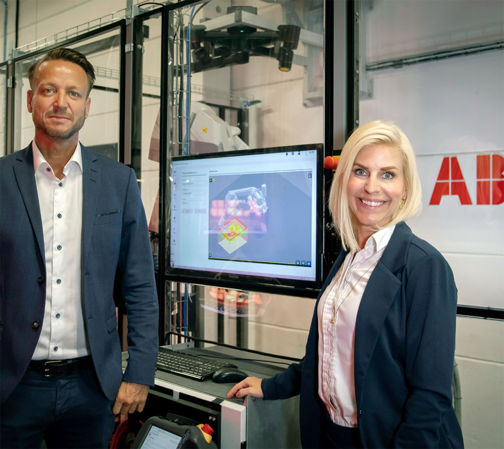 ABB Robotics invigde testcenter för avancerad plockautomation